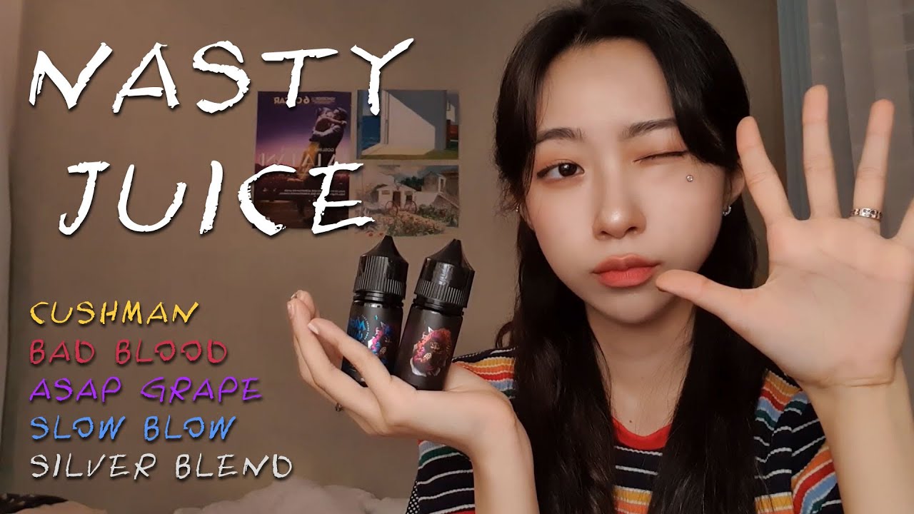 버릴 게 없는 네스티쥬스 입호흡 5종! SLOW BLOW, CUSHMAN, ASAP GRAPE, BAD BLOOD, SILVER ...