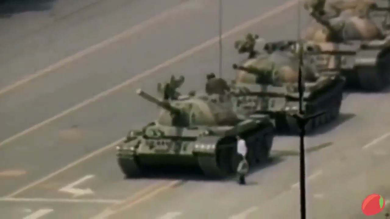1989中国颜色革命，64真相，坦克人的真相，TANK MAN - YouTube