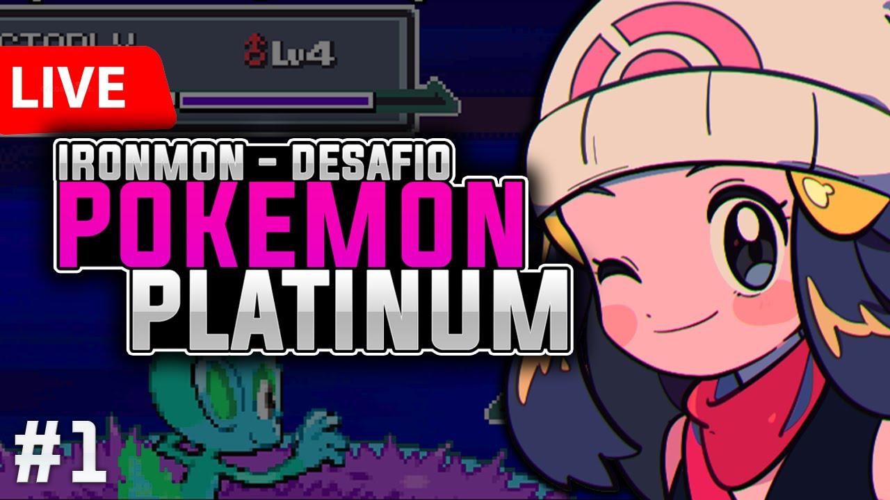 Pokemon Platinum Ironmon | Tudo Randomizado, Desafio Pokemon - YouTube