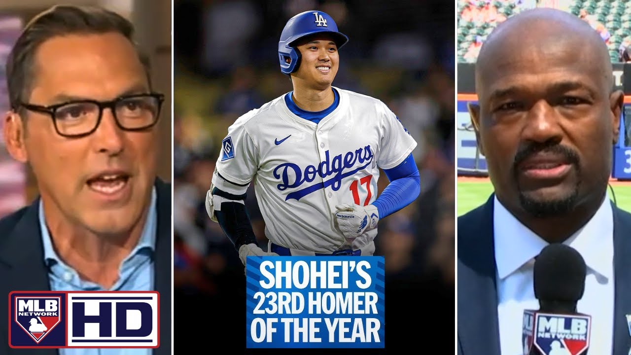 "Shohei Ohtani is GOAT!" - MLB Network REACTS to Ohtani's 23rd HOMER OF ...