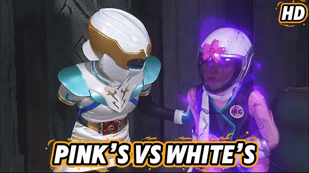 [Super Sentai highlight] Gao Pink Gao White Vs. Oruku Orc Defeated # ...