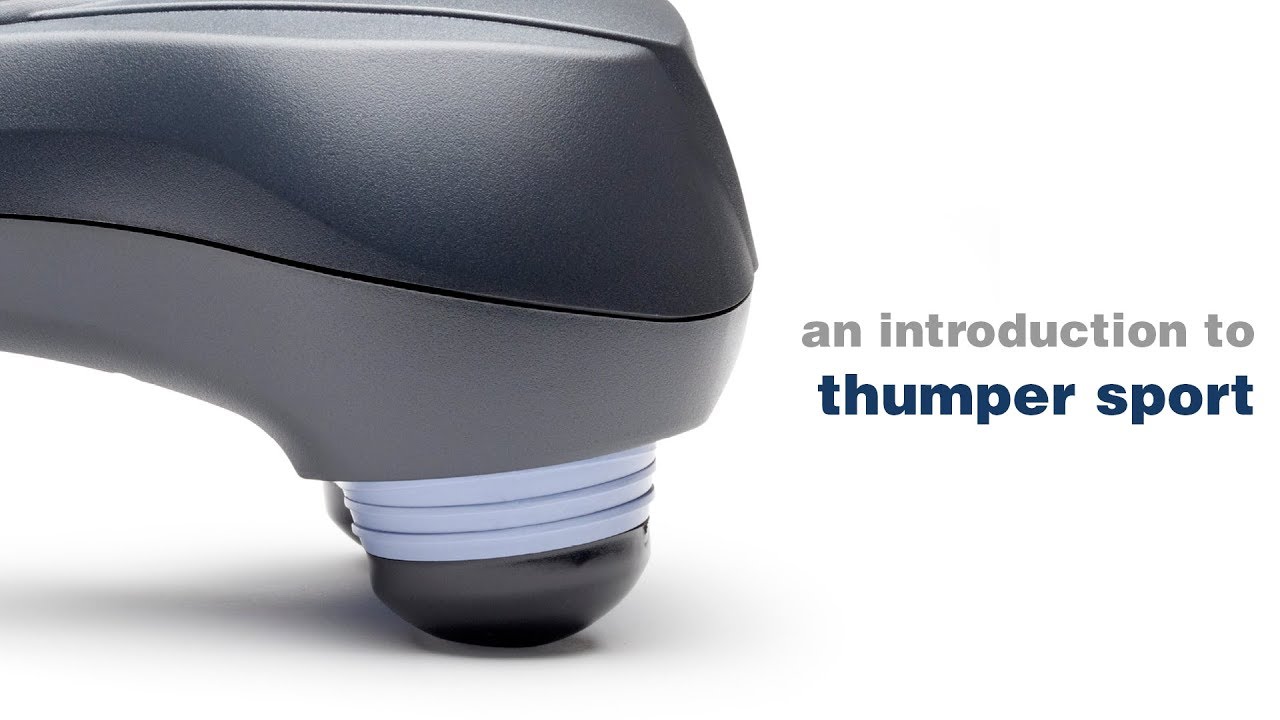 An Introduction To Thumper Sport Beginner Deep Tissue Massage Therapy