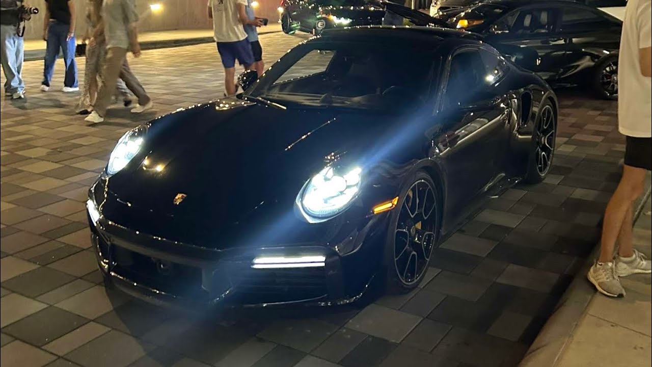 Porsche 992 Turbo S night ride turns into Fast and Furious styled car ...