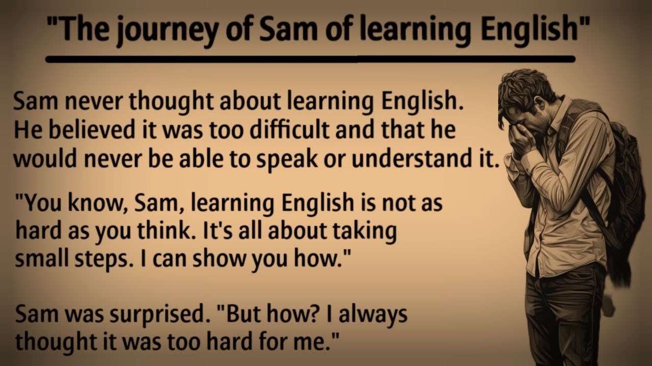 The Journey of Sam of Learning English || Stories for Teenagers ...