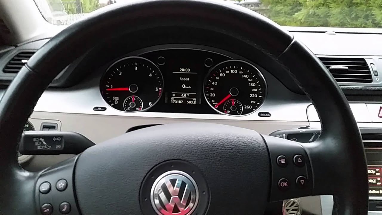 VW passat interior view - YouTube