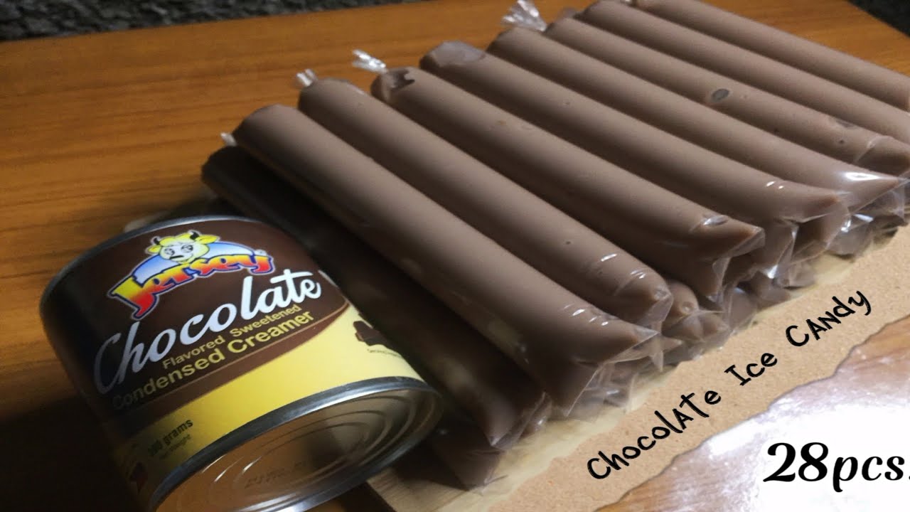 HOW TO MAKE SUPER CREAMY CHOCOLATE ICE CANDY USING CHOCOLATE CONDENSED ...