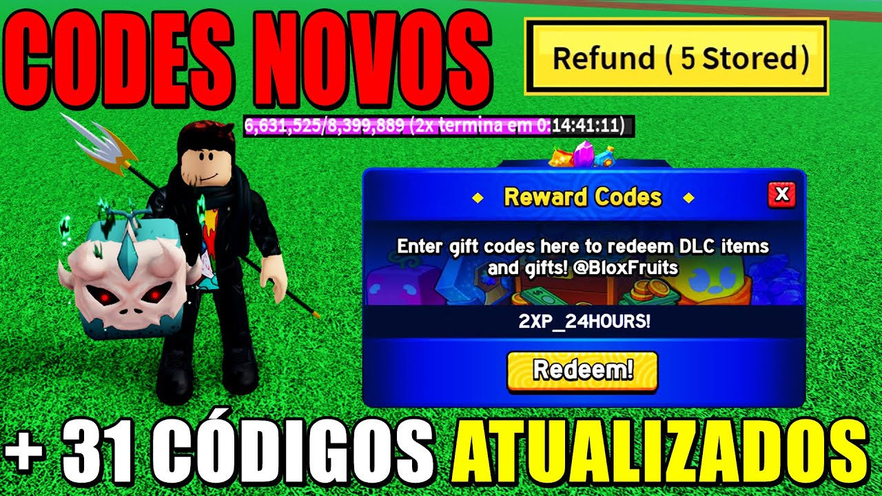 NOVO CÓDIGO 1 HORAS DE EXP + 31 CÓDIGOS DE 2X XP BELI E RESET NO BLOX ...