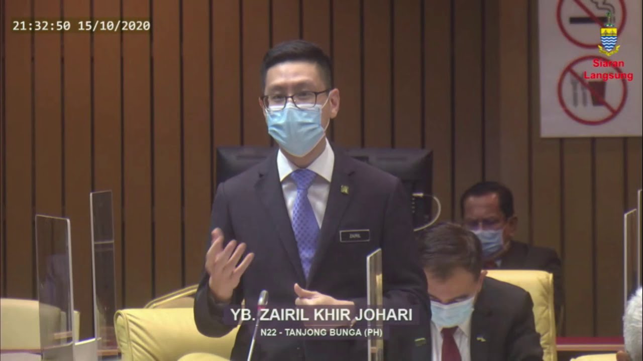 YB Zairil Khir Johari - Penggulungan MMK Infrastruktur dan Pengangkutan ...