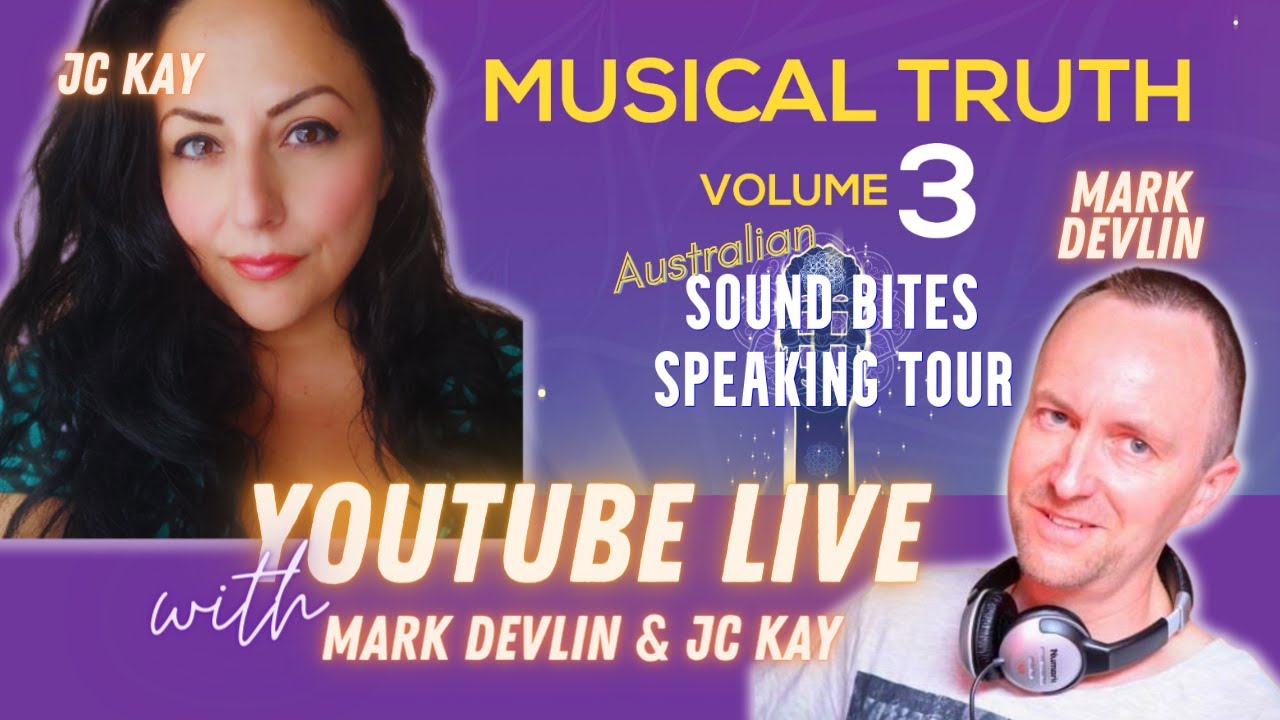 #351 JC Kay goes live with MARK DEVLIN: Musical Truth Mini Speaking ...