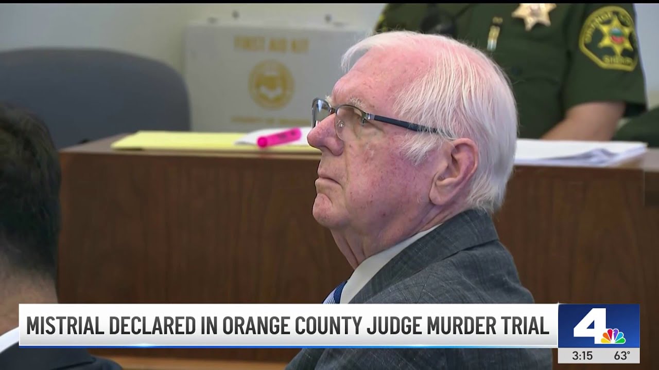 Mistrial declared in murder trial of OC judge - YouTube