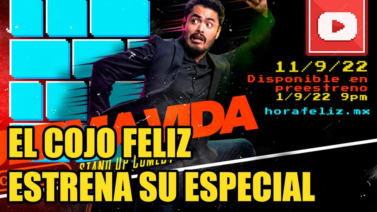 El cojo feliz estrena su especial fuera de netflix - YouTube