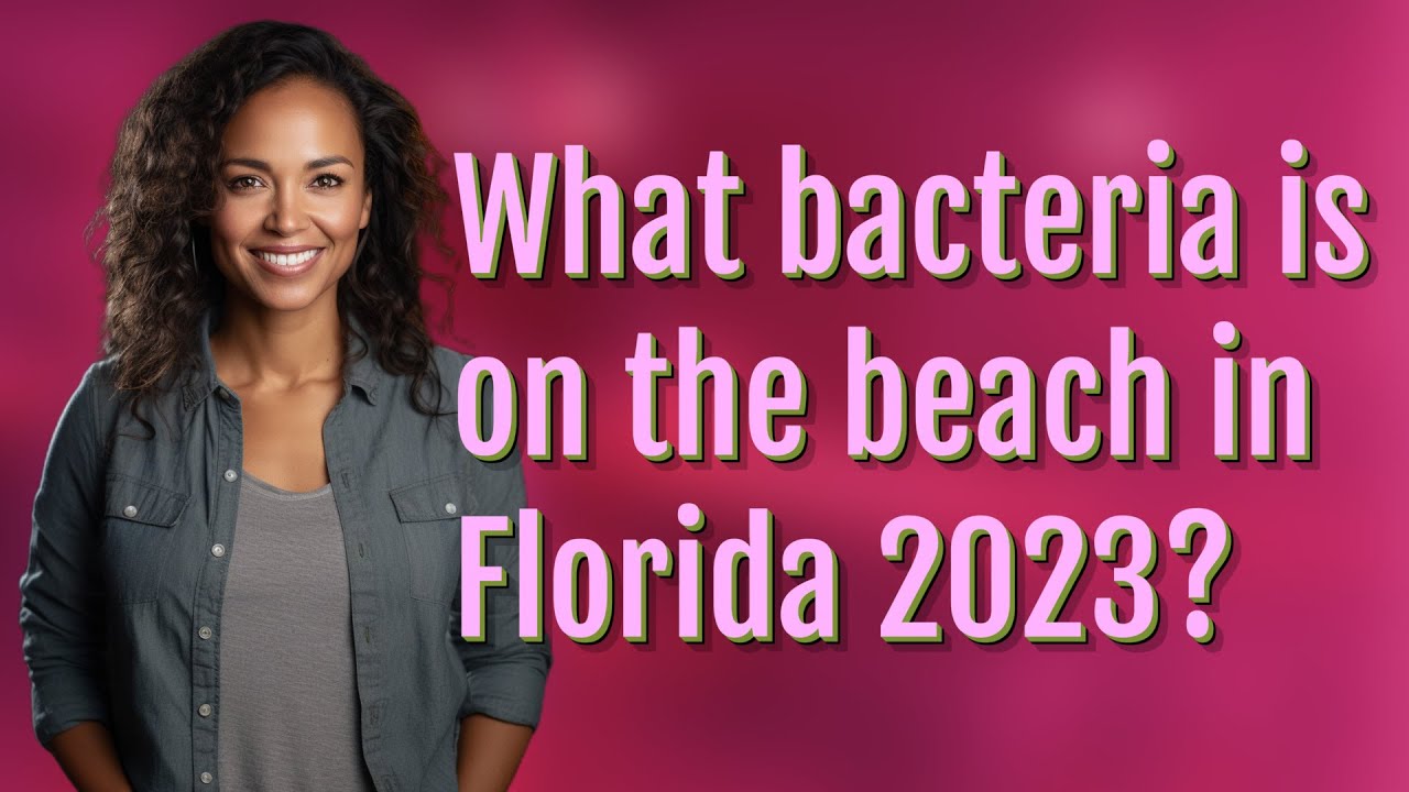 What bacteria is on the beach in Florida 2023? - YouTube