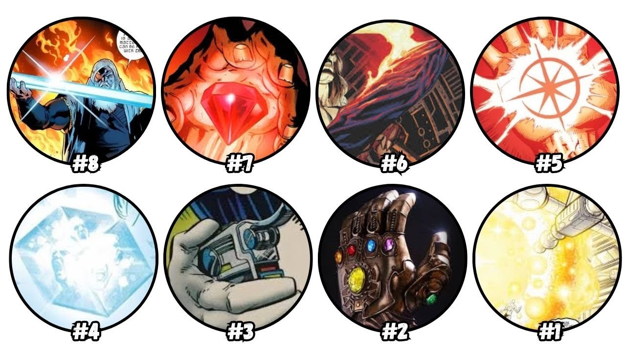 The 8 Most Powerful Marvel Weapons Explained in 7 Minutes - YouTube