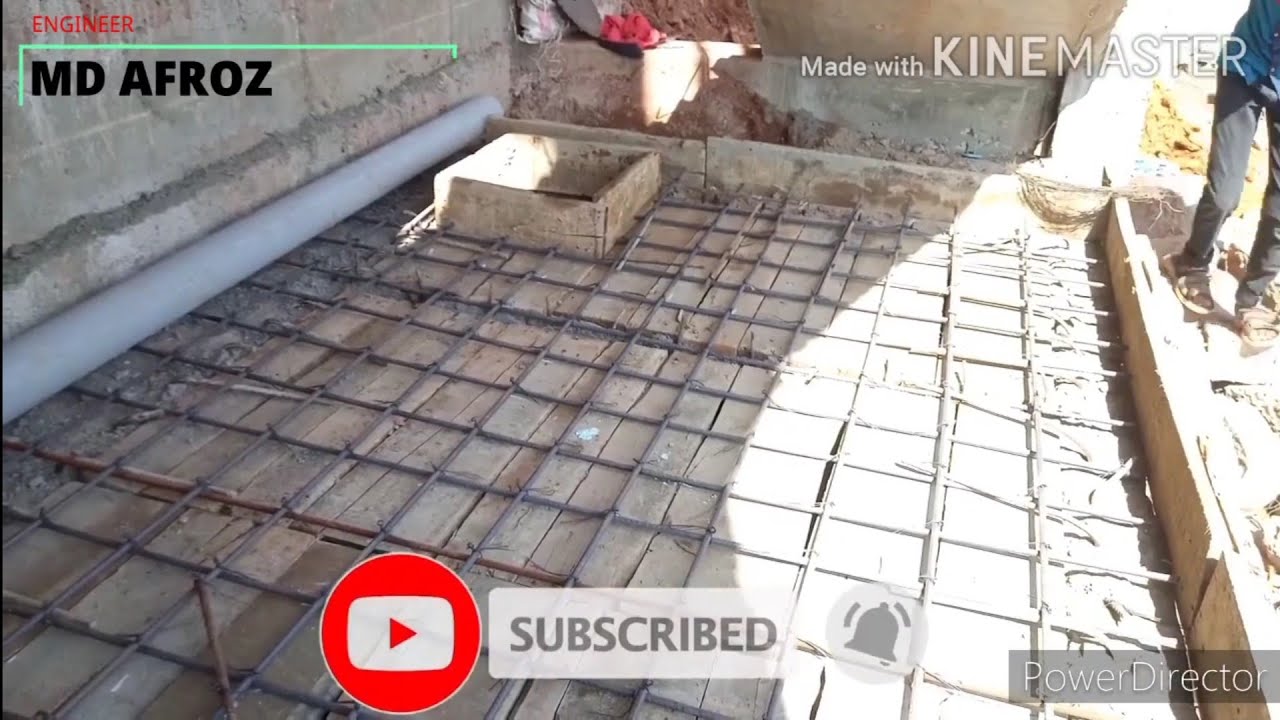 Septic Tank Slab Shuttering Part 1 - YouTube