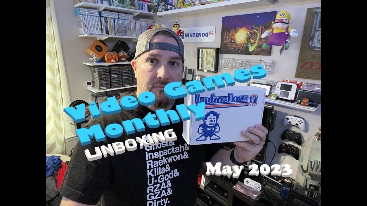 May 2023 Video Games Monthly Unboxing - YouTube