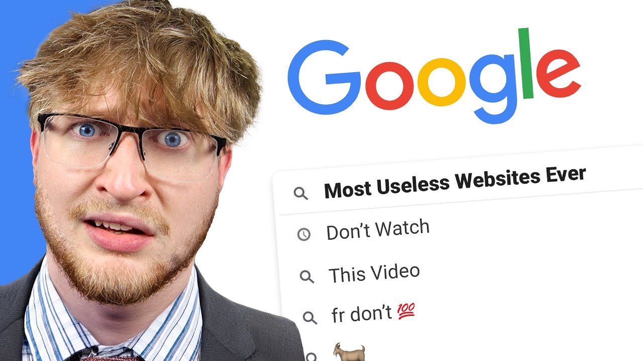 The Most Useless Websites on The Internet - YouTube