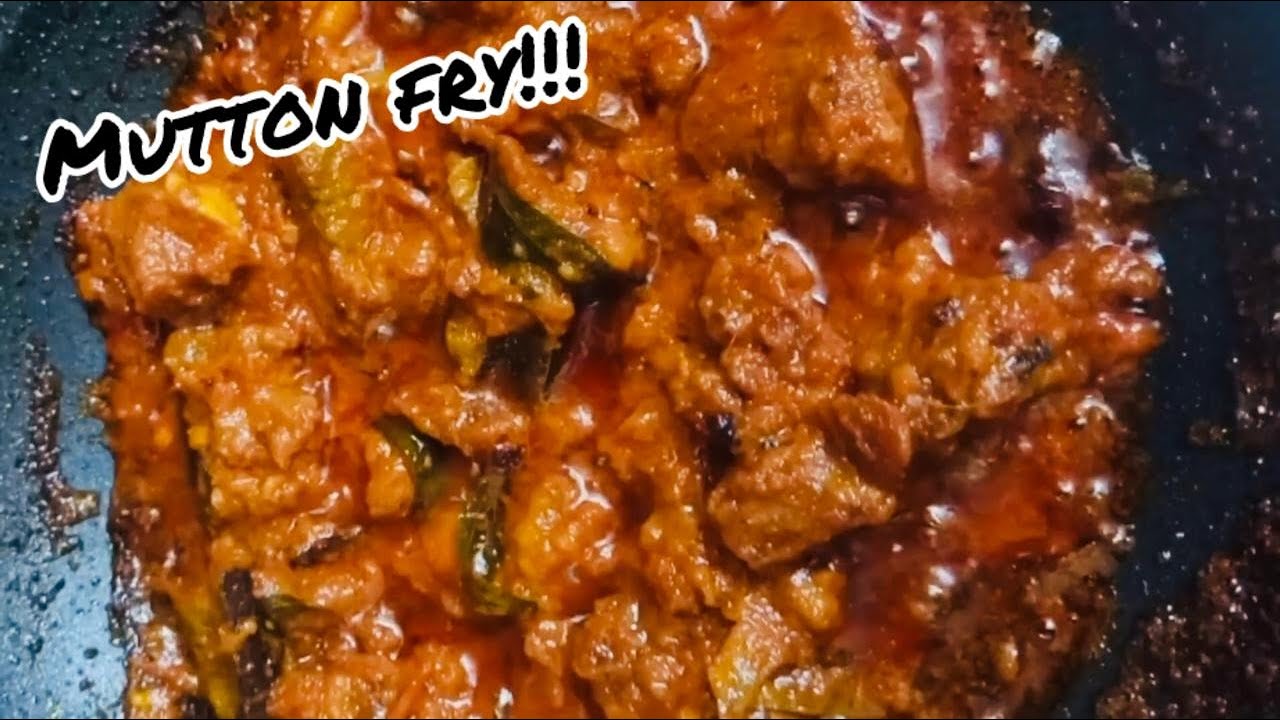 Mutton Fry | Mutton Chukka | Mutton Fry Easy Recipe - YouTube