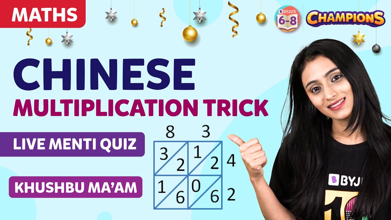 Lattice Multiplication - Chinese Multiplication Trick | BYJU'S - Class ...