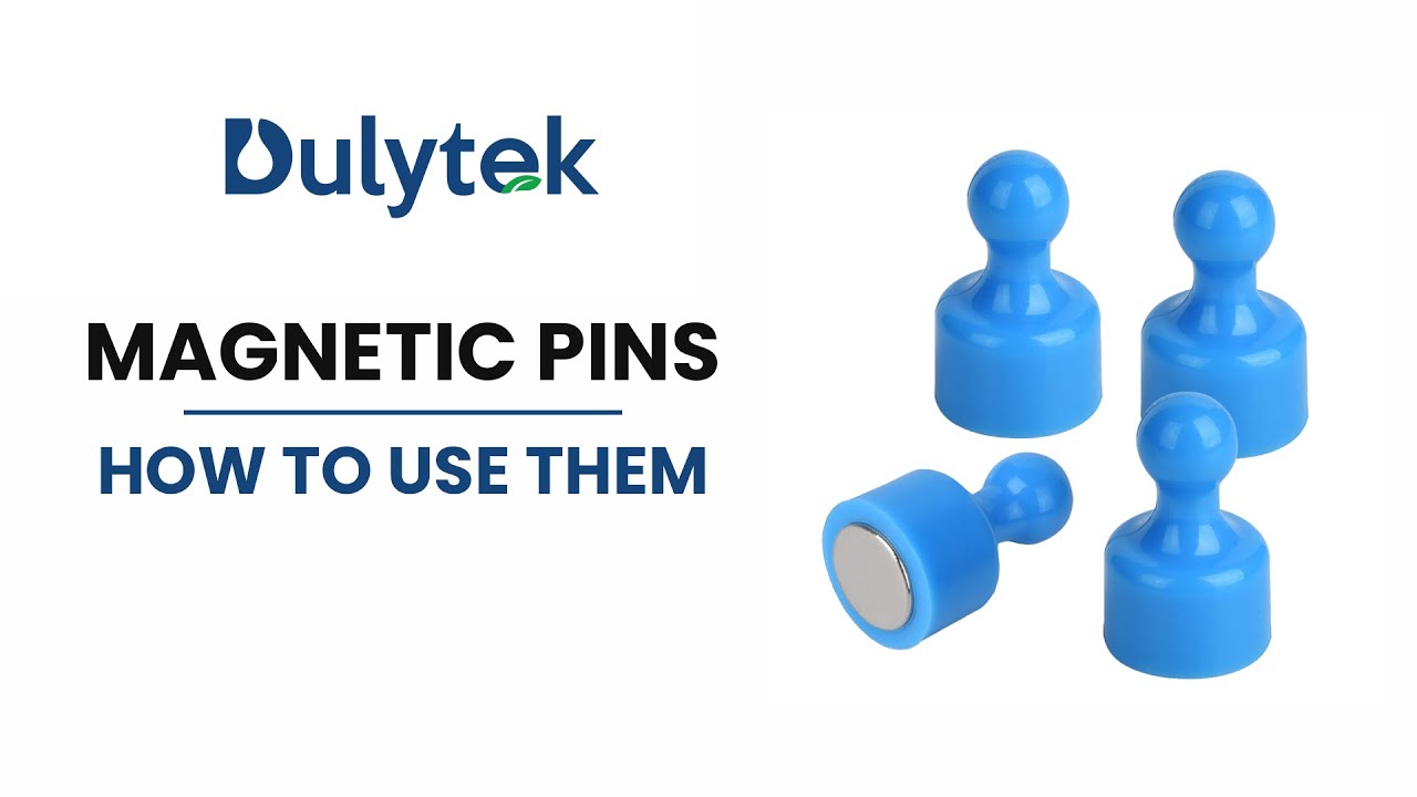 Dulytek Magnetic Pins How To - YouTube