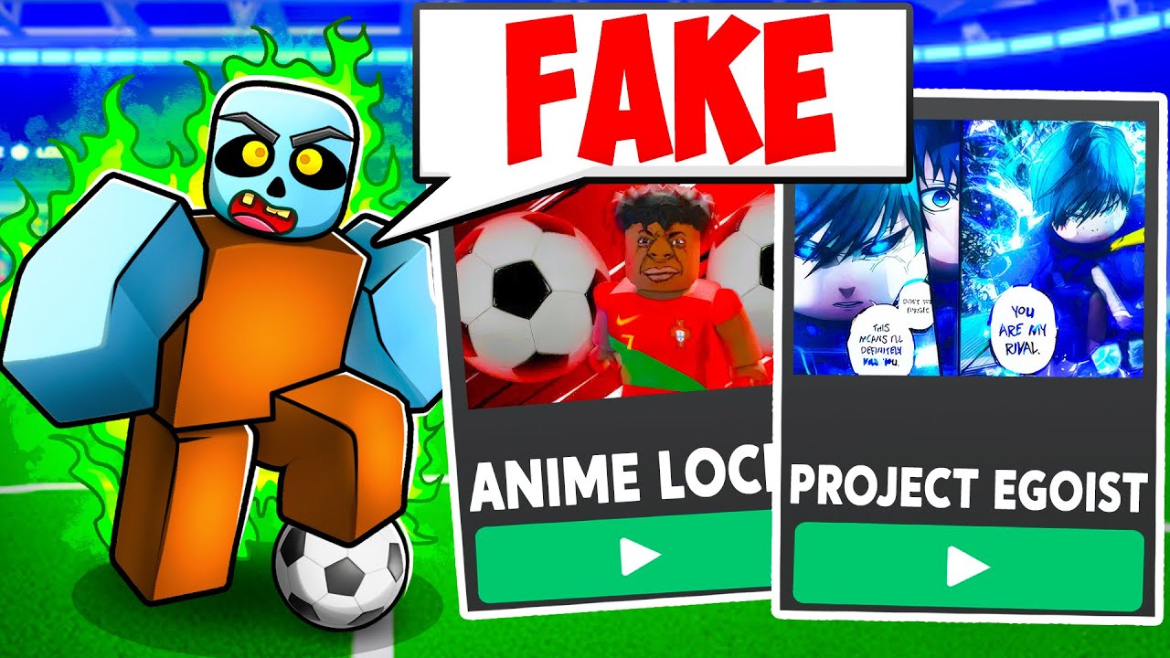 Testing FAKE Blue Lock Rivals Games on Roblox... - YouTube