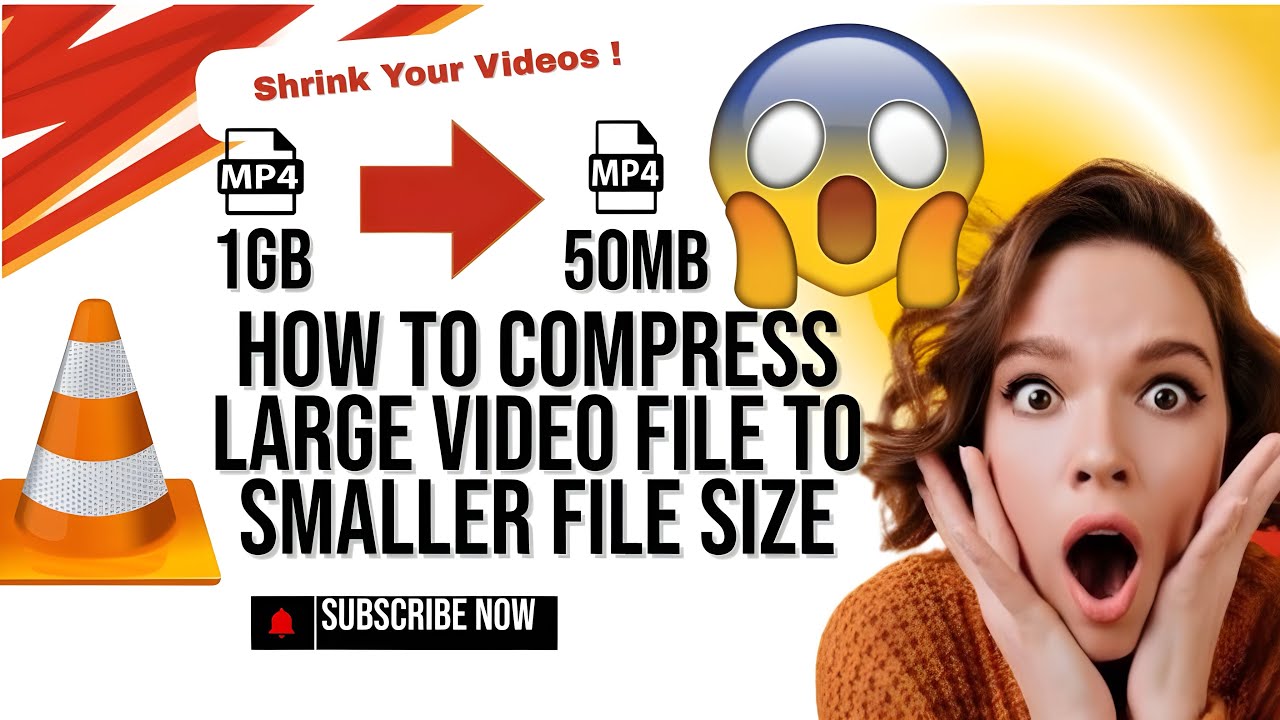 😱 How to Compress Large Video File to Smale Video File - YouTube