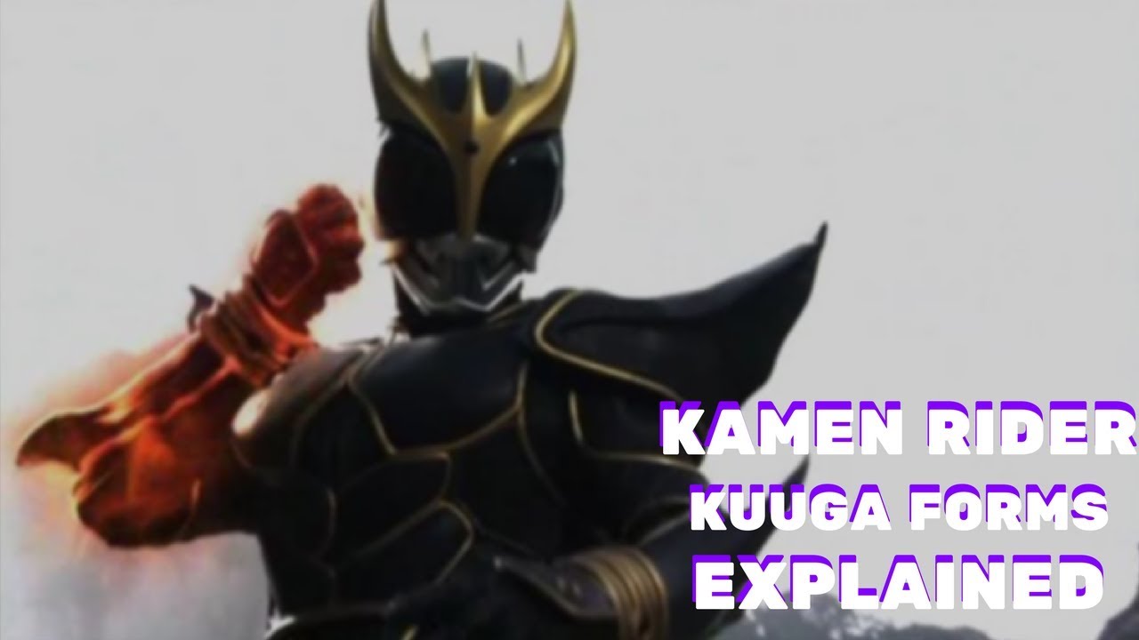 Kamen Rider Kuuga Forms EXPLAINED - YouTube