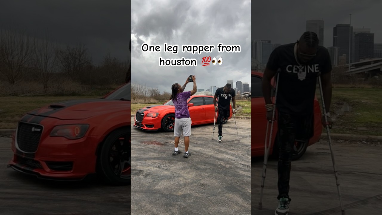 Running into a Htown rapper while doing a photoshoot for my car ...