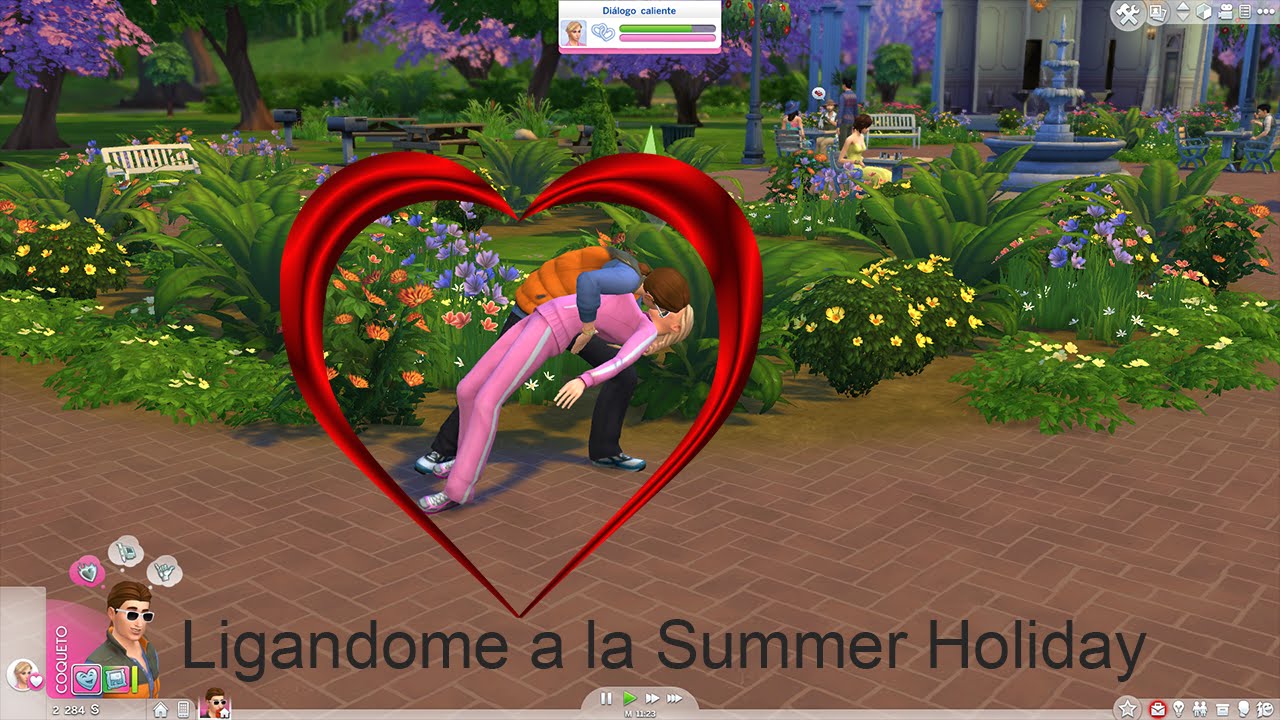 Los Sims 4 ligándome a la Summer Holiday. - YouTube