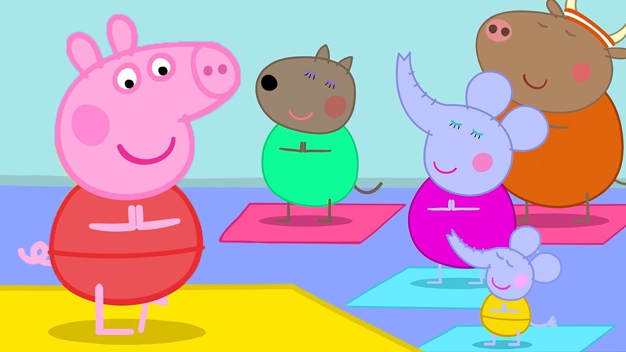 Peppa's Yoga Class! 🧘‍♀️ | Peppa Pig Tales - YouTube