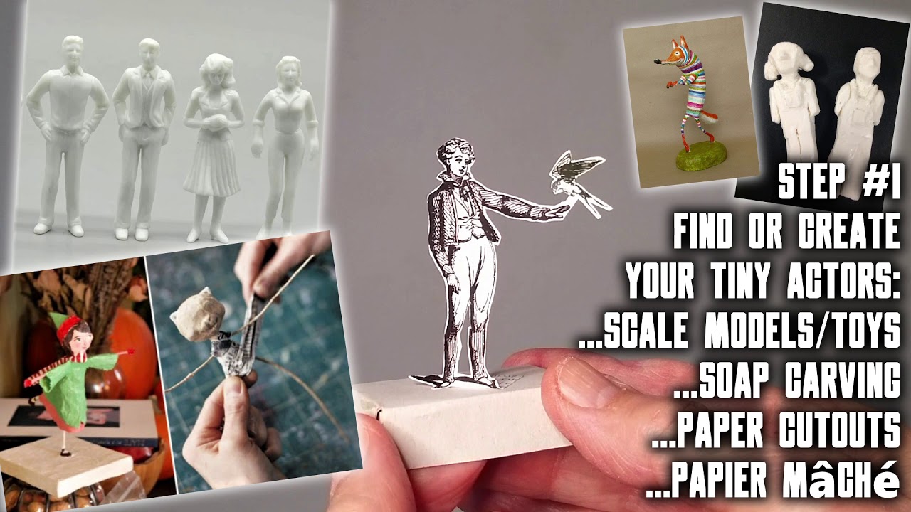 Miniature Worlds. Art and Craft for Kids, How to make Sculpture, by Rob ...