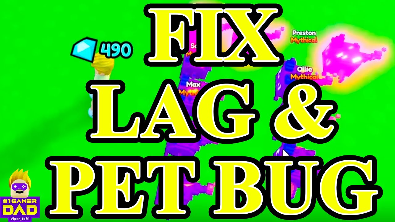 How to Fix Lag and Pet bug 🙀 in Pet Simulator X after Easter Update ...
