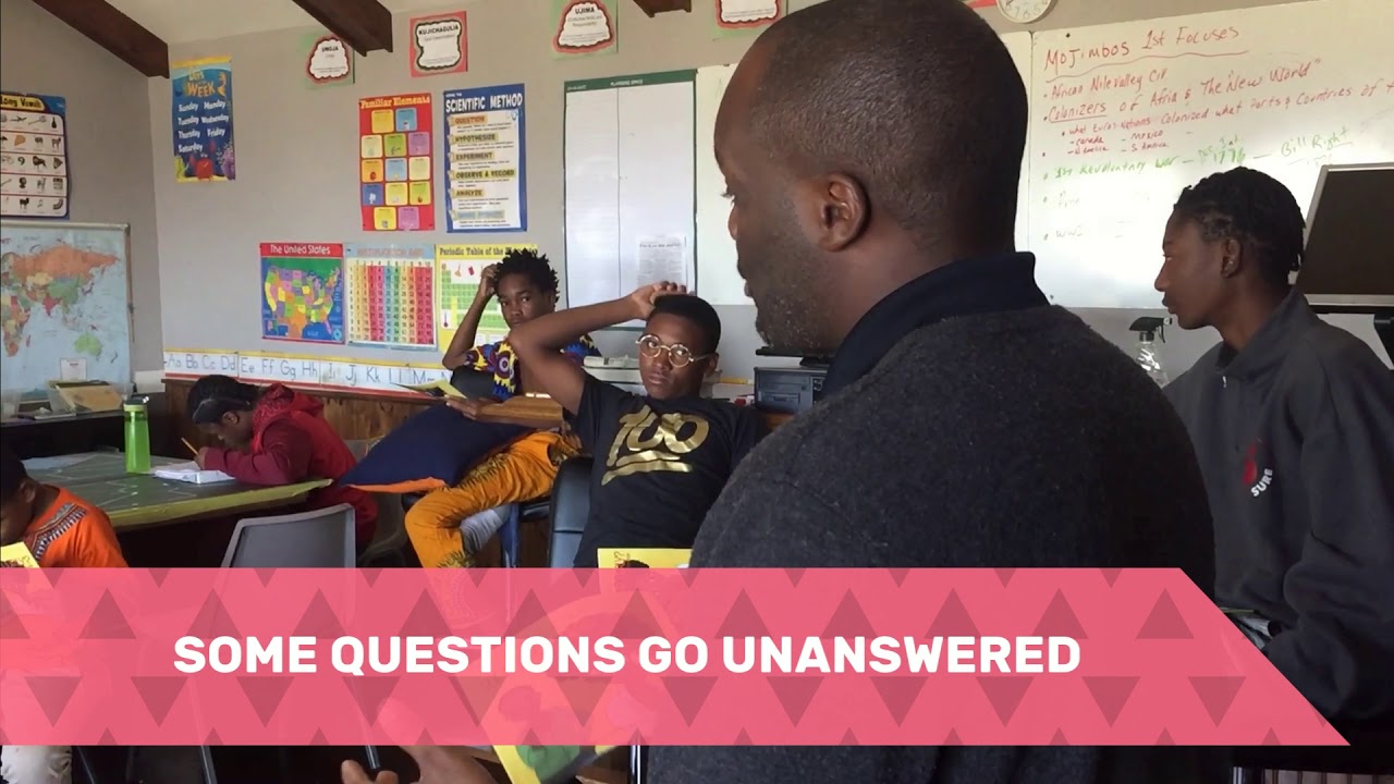 Neil Thompson Hosts Book Drive At Beta Selam Academy - YouTube