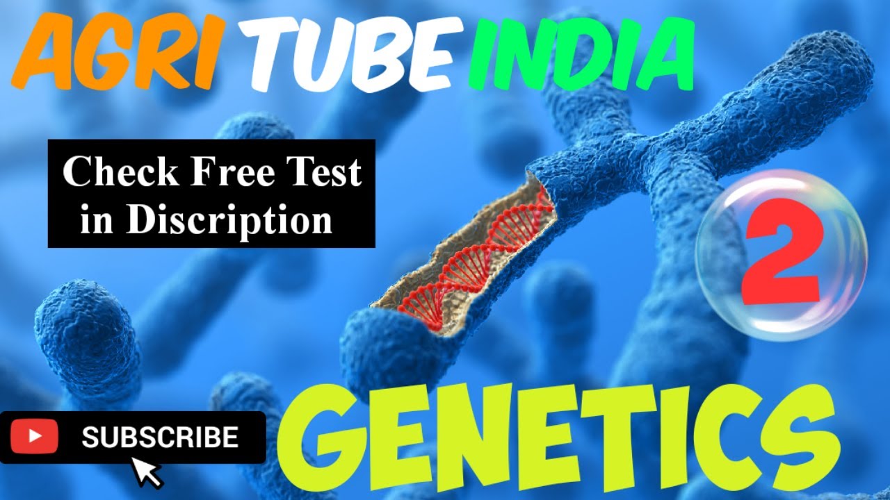 Genetics practice set 1 | Solution part 2 | Useful for PrePG, BHU, ICAR, JRF, NSC & Many Agri ...