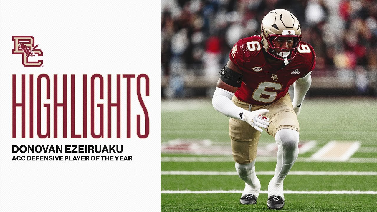 Football: Donovan Ezeiruaku, ACC Defensive Player of the Year - Season ...