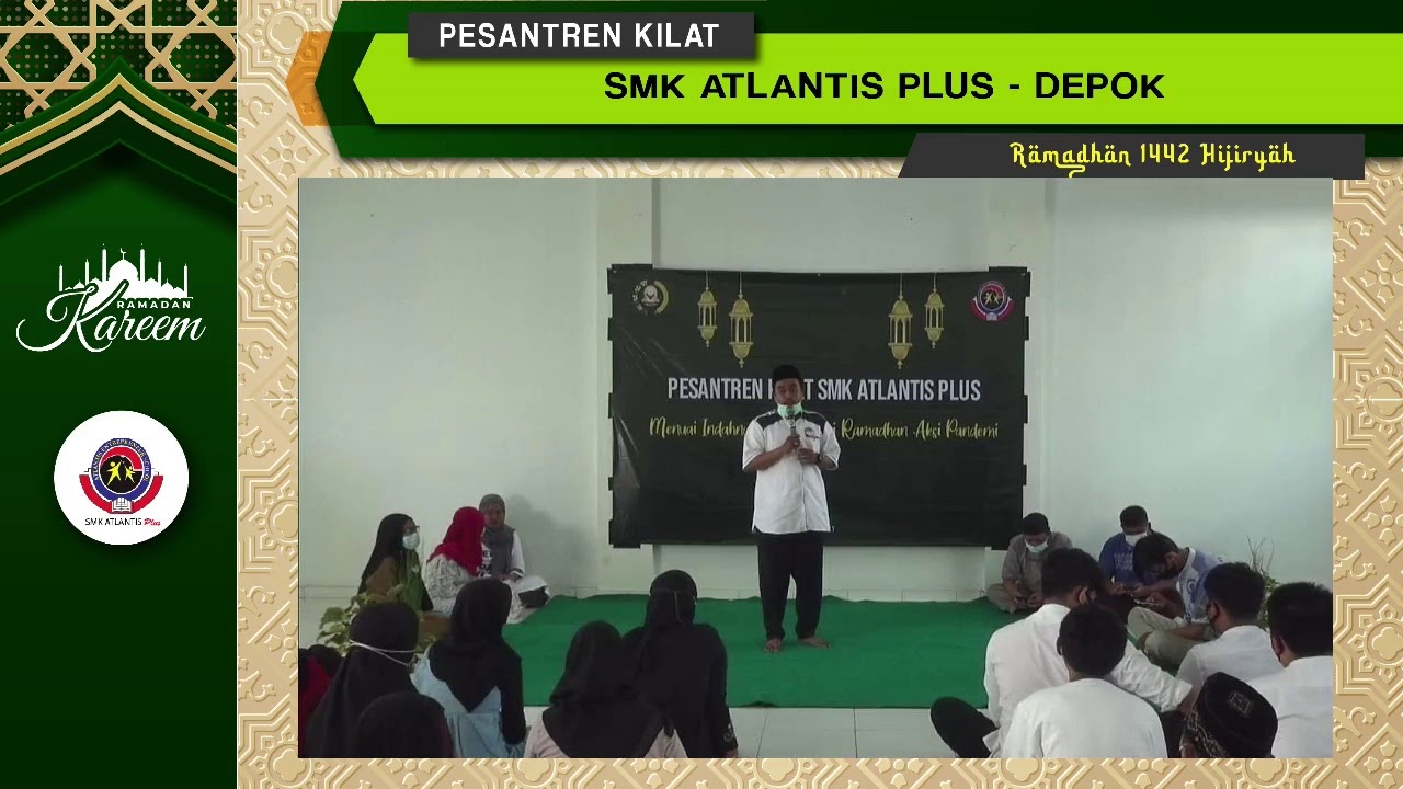 Pesantren Kilat SMK Atlantis Plus - YouTube