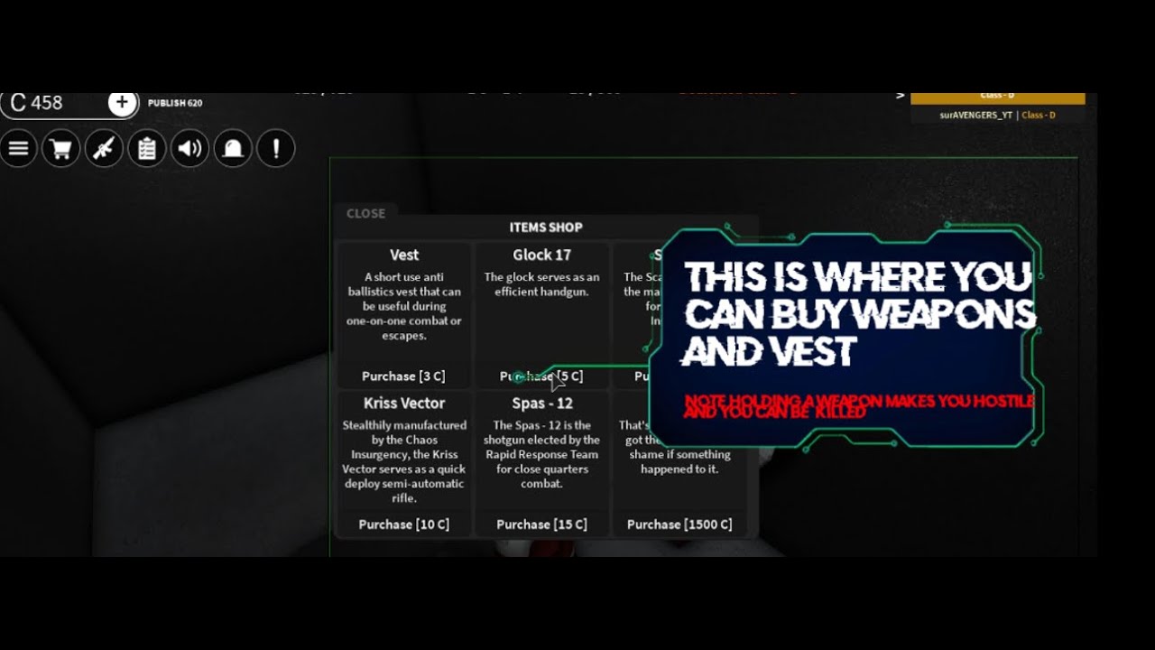 ROBLOX SCP ROLEPLAY CLASS-D GUIDE - YouTube