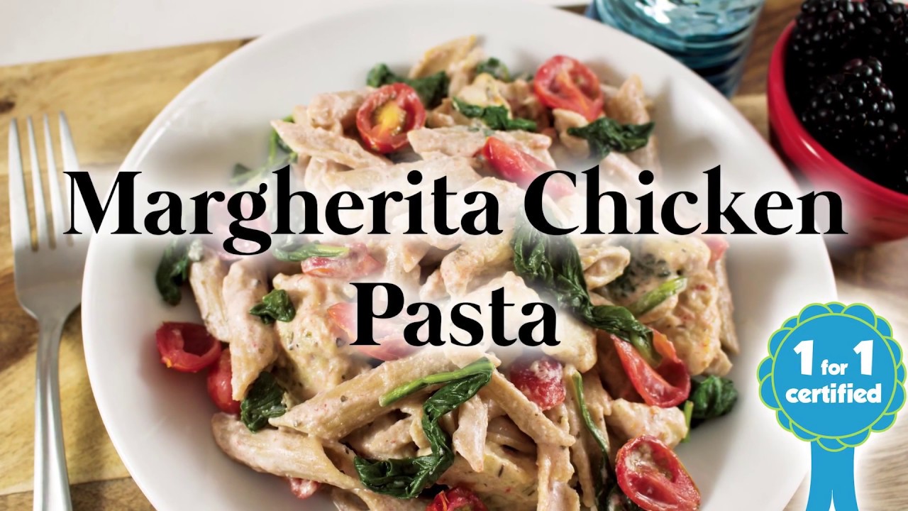 Margherita Chicken Pasta 1-Minute Recipe Video | ONIE Project - YouTube