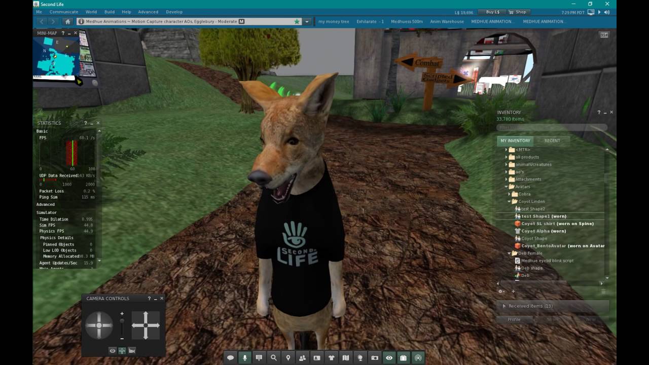 Second Life Bento Head Customization - YouTube