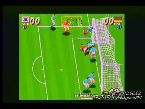 Seibu cup soccer VS game-1 (2013.06.22. Not MAME) - YouTube