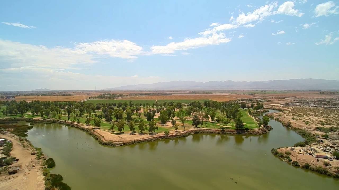 Laguna Mexico, Mexicali, Vista aérea. - YouTube