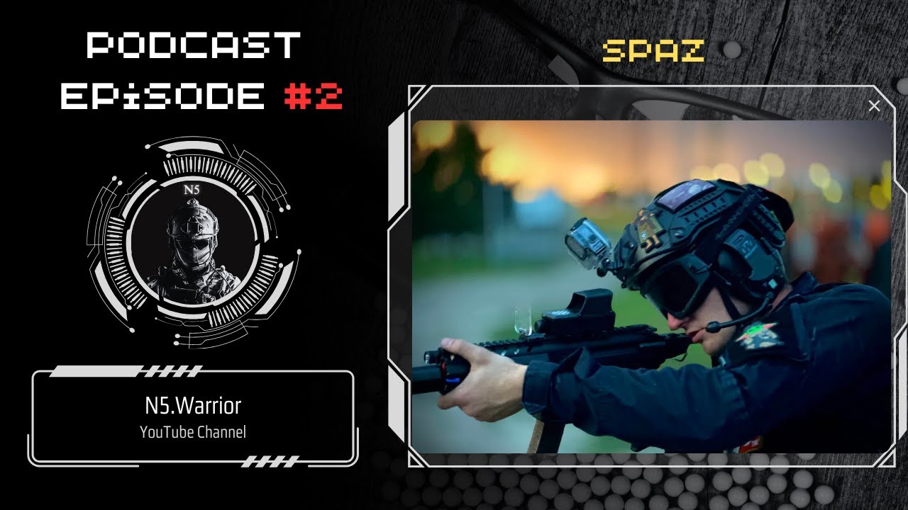 SPEEDY SPAZ: The Airsoft Legend You NEED to Know! | Podcast EP 2 - YouTube