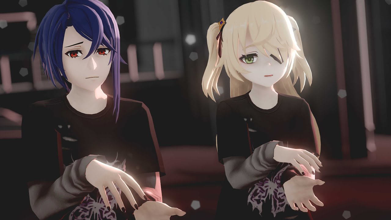 [MMD]シアワセ√コヨリニウム| Model Showcase(?) | Fischl and Alcryst#fireemblem# ...