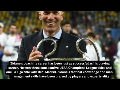 Zinedine Zidane's Football Career   Zinedine Zidane Video