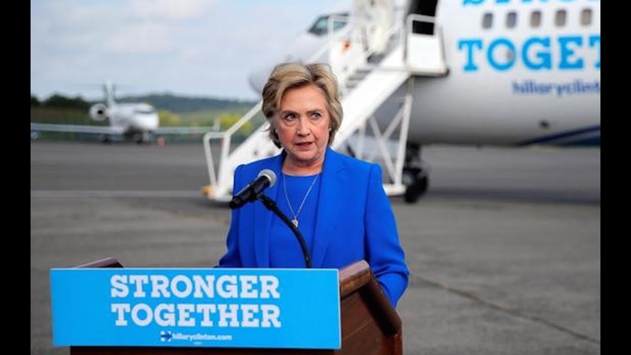 Hillary Holds First Press Conference In 278 Days - YouTube