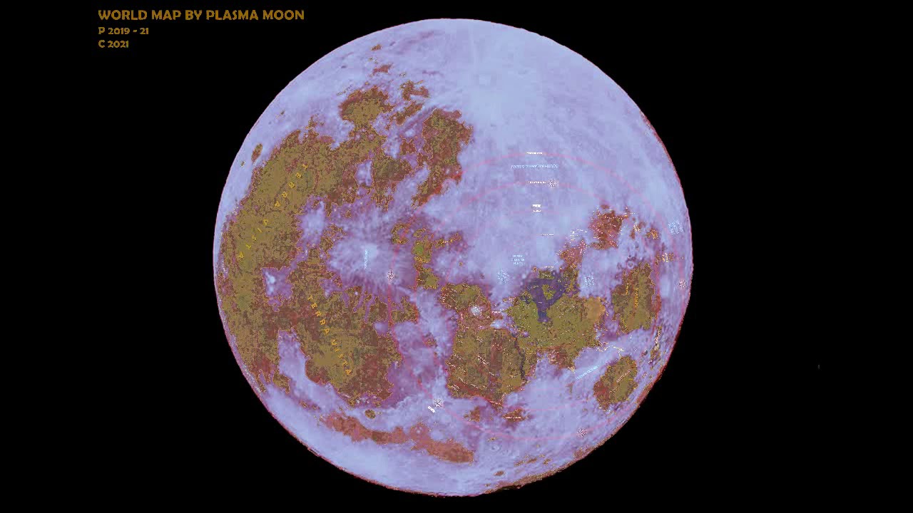 Flipped Moon Transition to World Map - YouTube
