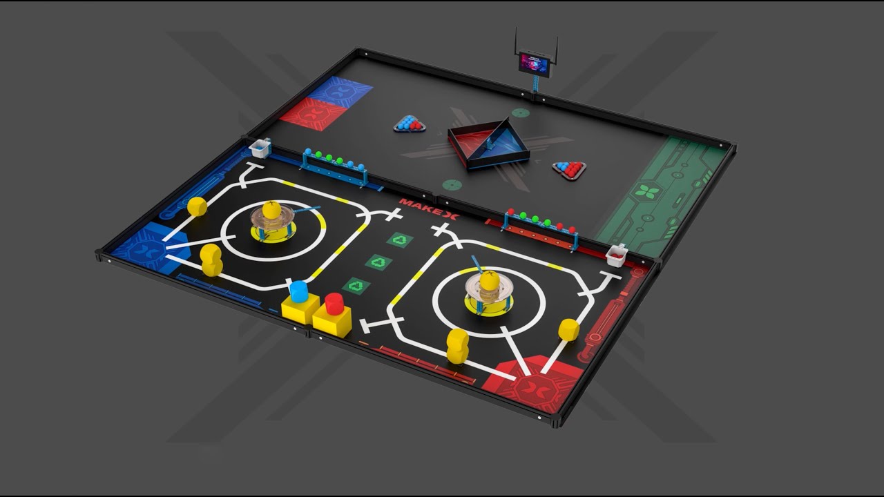 MakeX Starter Arena and Frame - Makeblock - YouTube