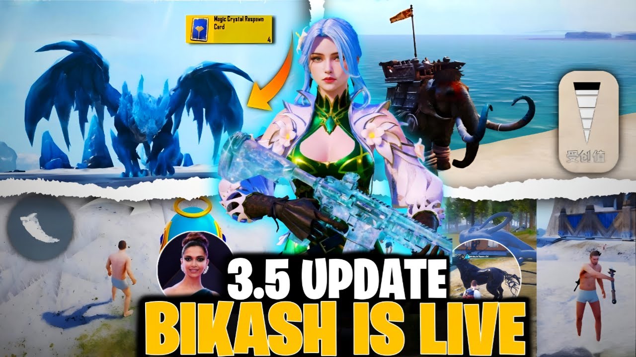 Bgmi New 3.5 Update Bikash Is Live 🥰 - YouTube