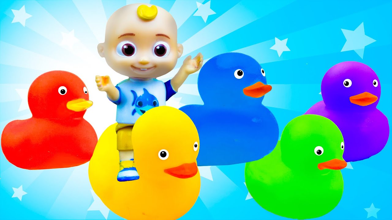 Five Little Ducks Song | CoComelon Toys Nursery Rhymes & Kids Songs ...