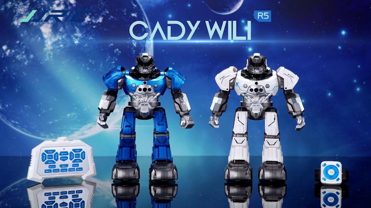 JJRC R5 Human Following Robot with Smartwatch Control - YouTube