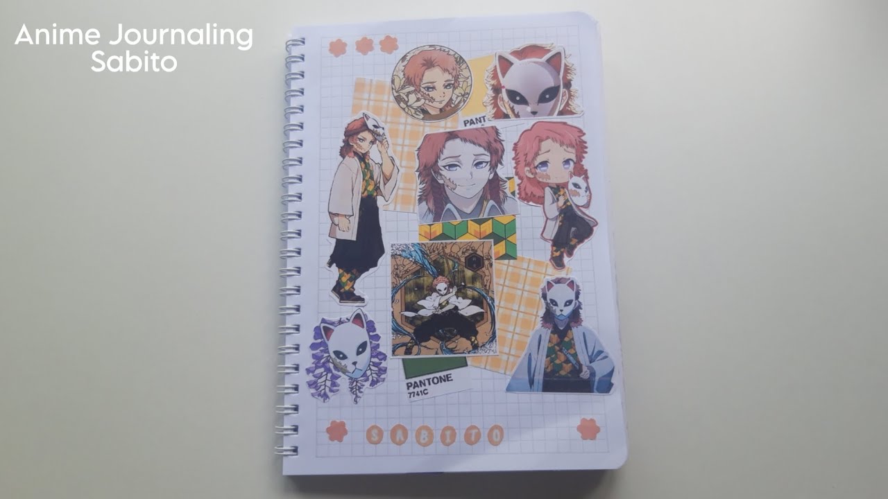 Anime Journaling | ASMR | Sabito | Demon Slayer | Kimetsu no yaiba ...
